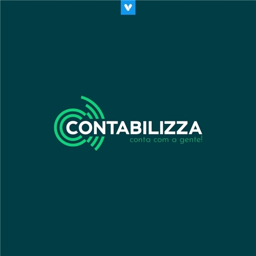 CONTABILIZZA - Conta com a gente! | Criação de Logo Para Contabili...