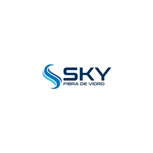 SKY FIBRA DE VIDRO | Criação de Logo Para Outros