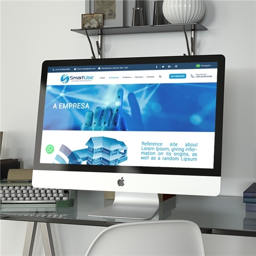 SMARTUSE EQUIPAMENTOS INTELIGENTES | Criação de Layout de site Para...