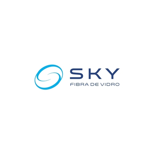 SKY FIBRA DE VIDRO | Criação de Logo Para Outros