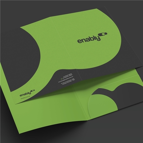 Enably | Criação de Papelaria Profissional Para Tecnologia & Ciencias