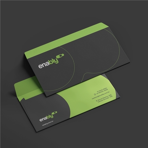 Enably | Criação de Papelaria Profissional Para Tecnologia & Ciencias