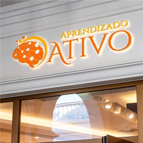 Aprendizado Ativo | Criação de Logo Para Educação & Cursos