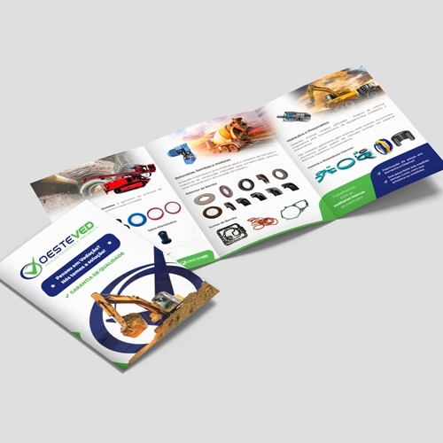 Folder Para Construção & Engenharia - OESTE VED