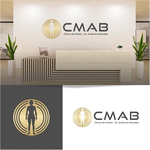 CMAB-Clínica da Mulher Dr.Anderson Brandão | Criação de Logo e Pape...