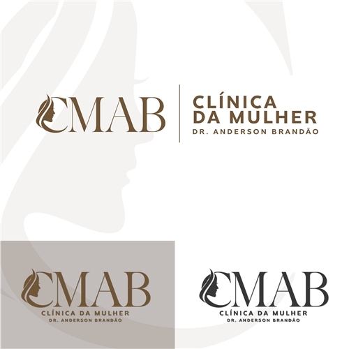CMAB-Clínica da Mulher Dr.Anderson Brandão | Criação de Logo e Pape...