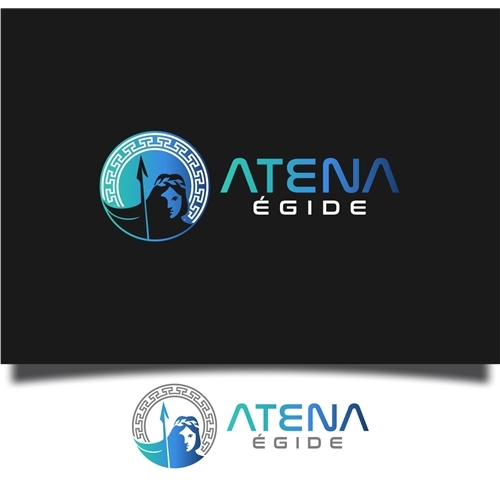 ATENA egide | Criação de Logo Para Computador & Internet