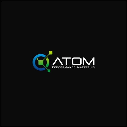 Atom Performance Marketing | Criação de Logo e Papelaria (6 itens)
