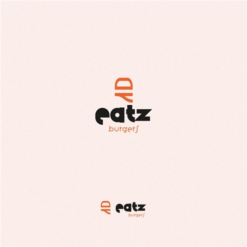 eatz burgers | Criação de Logo Para Alimentos & Bebidas