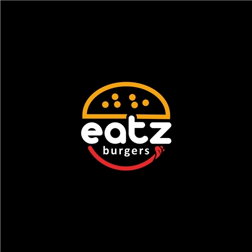 eatz burgers | Criação de Logo Para Alimentos & Bebidas