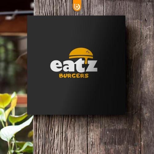 eatz burgers | Criação de Logo Para Alimentos & Bebidas