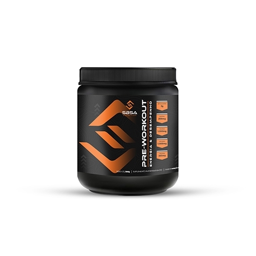 SBSA Nutrition Pre workout | Criação de Rótulo para Alimentos Para...