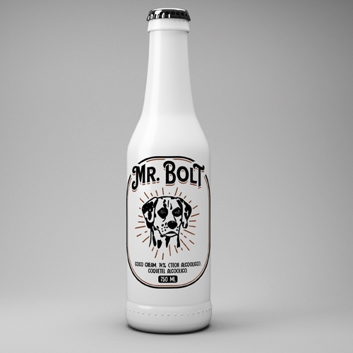 Mr. Bolt | Criação de Logo e Rótulo Para Alimentos & Bebidas