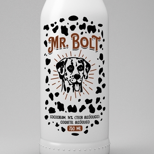 Mr. Bolt | Criação de Logo e Rótulo Para Alimentos & Bebidas