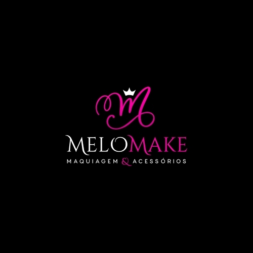 MELO MAKE - Maquiagem e Acessórios | Criação de Logo Para Beleza
