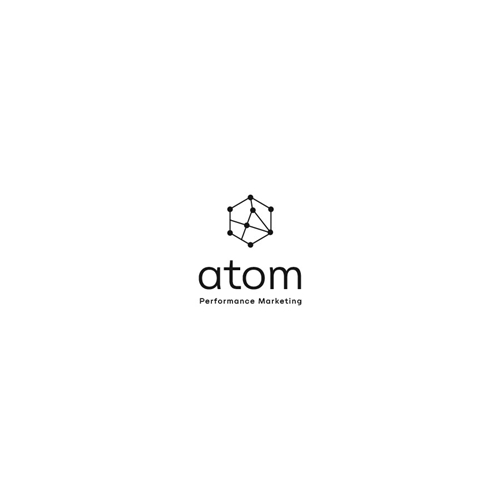 Atom Performance Marketing | Criação de Logo e Papelaria (6 itens)