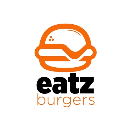 eatz burgers | Criação de Logo Para Alimentos & Bebidas