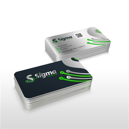 Sigma Telecom | Criação de Logo e Papelaria (6 itens) Para Computad...