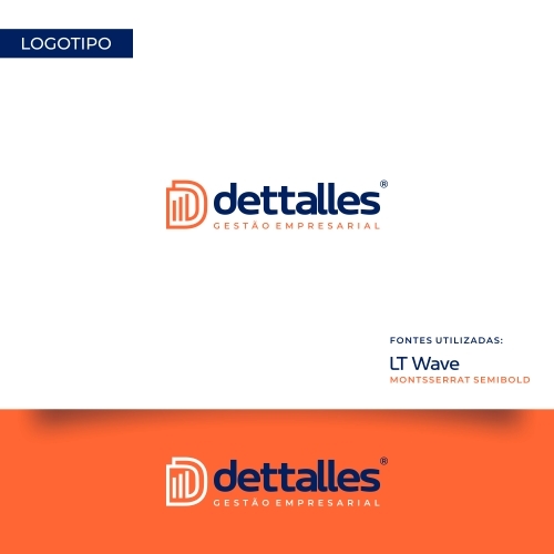 Logo e Papelaria (6 ite.. para Dettalles Gestão.. | TOVIM 6344362