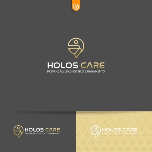 Holos Care - Prevenção Diagnóstico e Tratamento | Criação de Logo P...