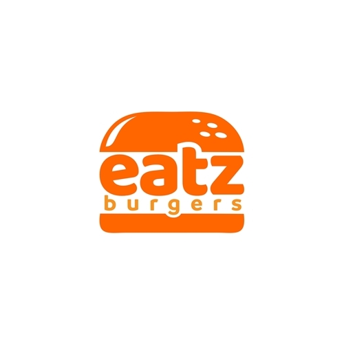 eatz burgers | Criação de Logo Para Alimentos & Bebidas