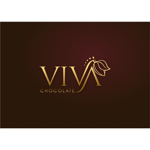 Viva chocolate / chocolates | Criação de Logo Para Alimentos & Beb...