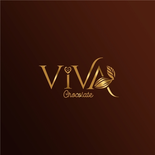 Viva chocolate / chocolates | Criação de Logo Para Alimentos & Beb...
