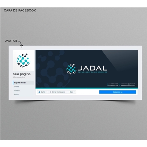 Jadal | Criação de Projeto Combo top of mind Para Tecnologia & Cien...