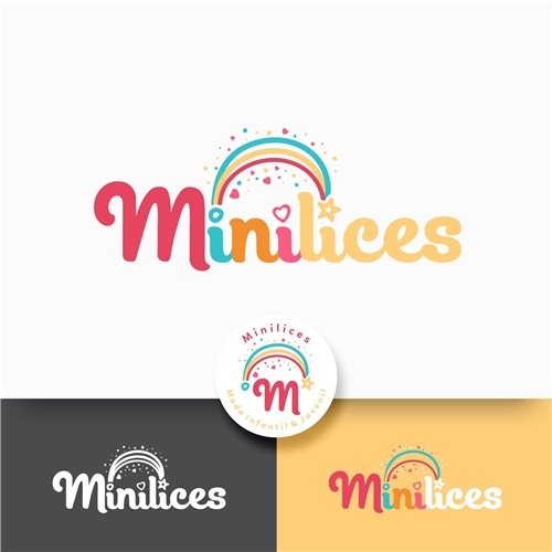 Minilices | Criação de Logo Para Crianças & Infantil