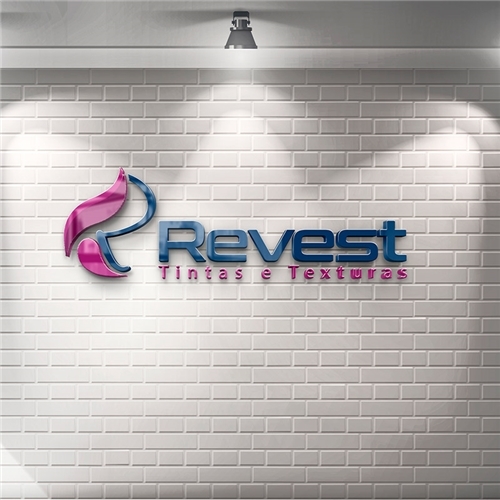 Revest tintas e texturas | Criação de Logo e Cartao de Visita Para...