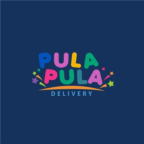 PULA PULA DELIVERY LOCACAO DE BRINQUEDOS LTDA | Criação de Logo Par...