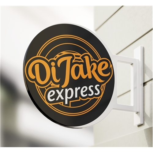 Di Jake Express | Criação de Logo Para Alimentos & Bebidas