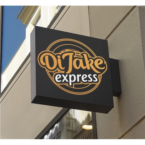 Di Jake Express | Criação de Logo Para Alimentos & Bebidas