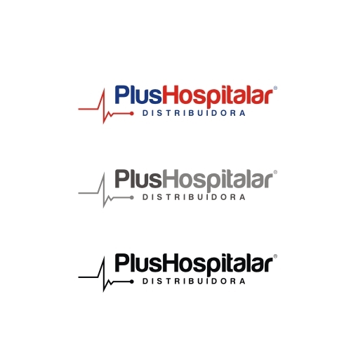 Plus Hospitalar Distribuidora | Criação de Logo Para Saúde & Nutrição