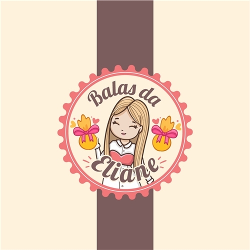 Balas da Eliane | Criação de Logo Para Outros