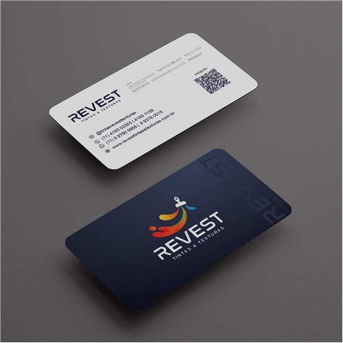 Revest tintas e texturas | Criação de Logo e Cartao de Visita Para...