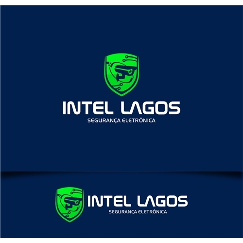INTEL LAGOS | Criação de Logo Para Segurança & Vigilância