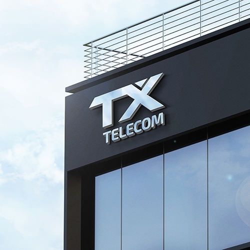 TX TELECOM | Criação de Logo Para Computador & Internet