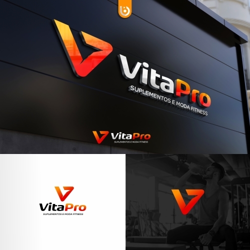 VitaPro | Criação de Logo Para Saúde & Nutrição