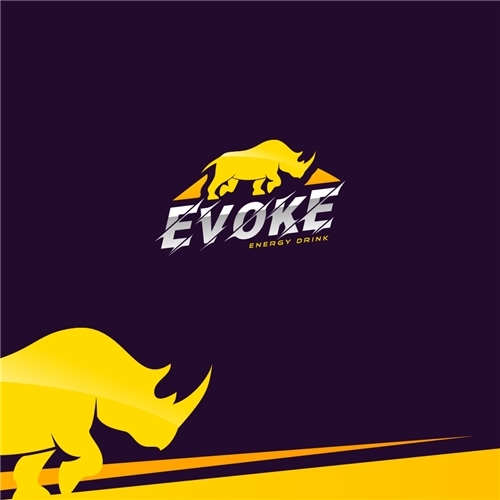 EVOKE ENERGY DRINK | Criação de Logo Para Alimentos & Bebidas