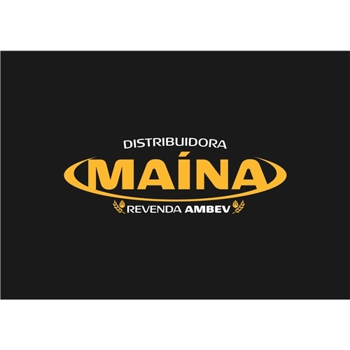Distribuidora comercial Maína Revenda AMBEV | Criação de Logo Par...