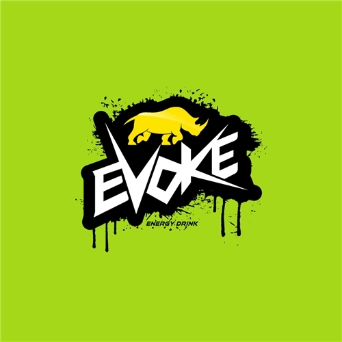EVOKE ENERGY DRINK | Criação de Logo Para Alimentos & Bebidas