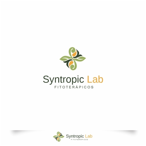 Syntropic Lab | Criação de Logo Para Saúde & Nutrição
