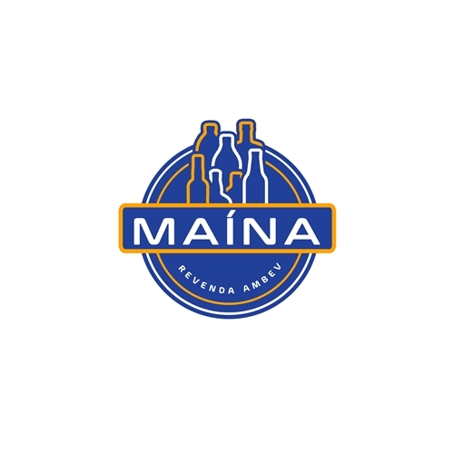 Distribuidora comercial Maína Revenda AMBEV | Criação de Logo Par...