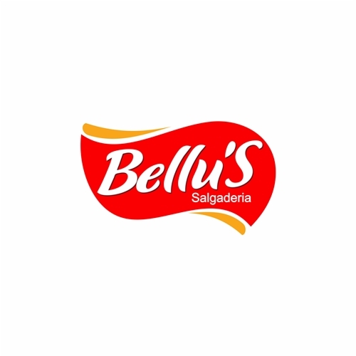 Bellu's Salgaderia | Criação de Logo Para Alimentos & Bebidas