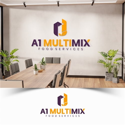 A1 MULTIMIX FOOD SERVICES | Criação de Logo e Papelaria (6 itens)