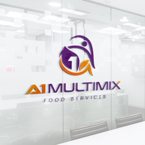 A1 MULTIMIX FOOD SERVICES | Criação de Logo e Papelaria (6 itens)