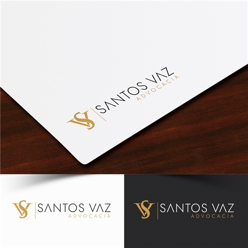 Advocacia Santos Vaz | Criação de Logo Para Advocacia e Direito