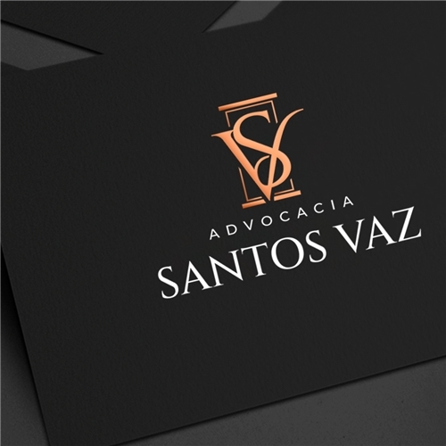 Advocacia Santos Vaz | Criação de Logo Para Advocacia e Direito