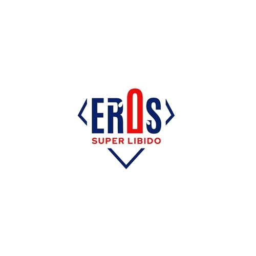 EROS Super Libido | Criação de Logo Para Saúde & Nutrição